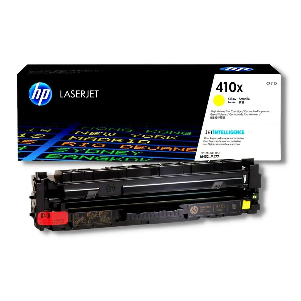 Toner HP 410X (CF412X) Yellow 5000 Páginas* - Smart Toner Perú