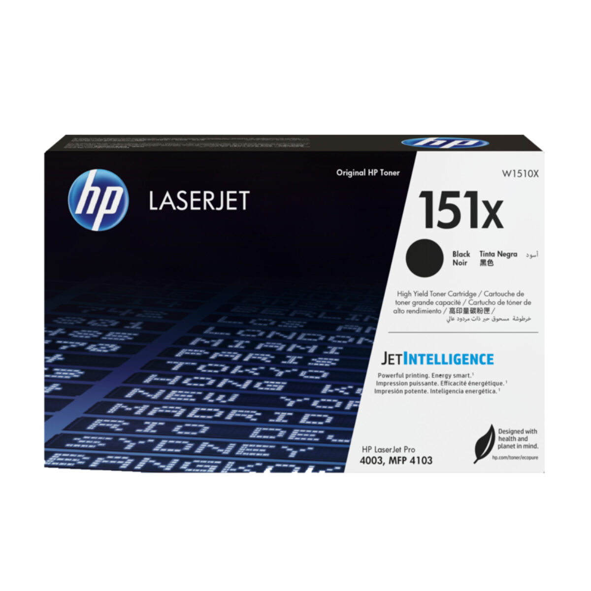Toner HP 151X W1510X Black Original - Smart Toner Perú